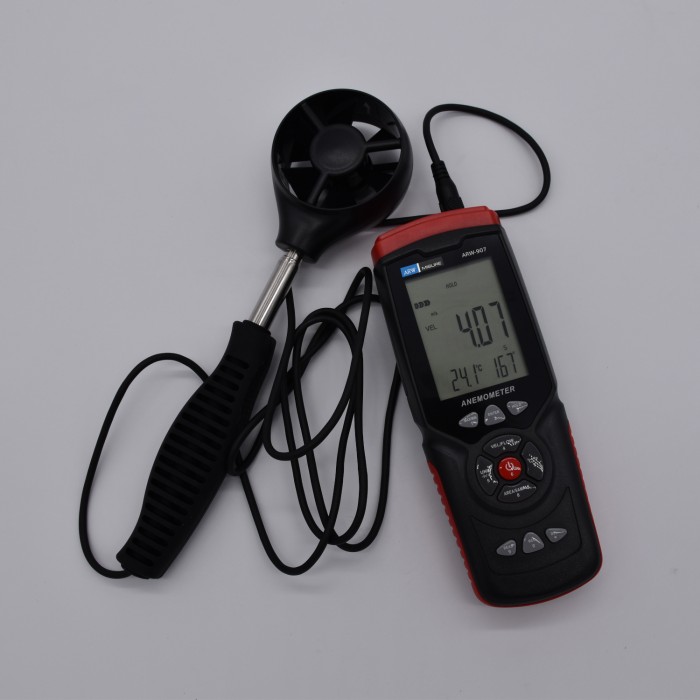 Digital Air Flow Thermo-anemometer ARW-907