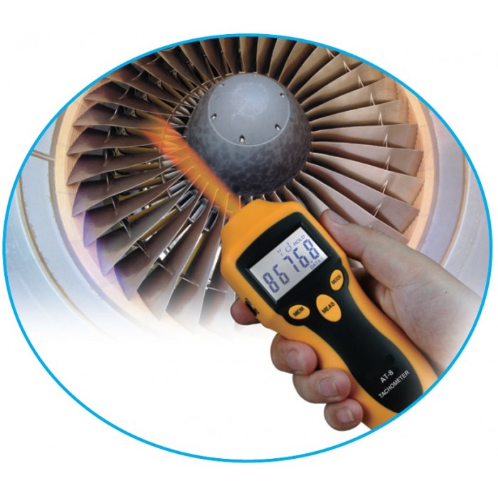 Optical Mechanical digital tachometer ARW AT-8